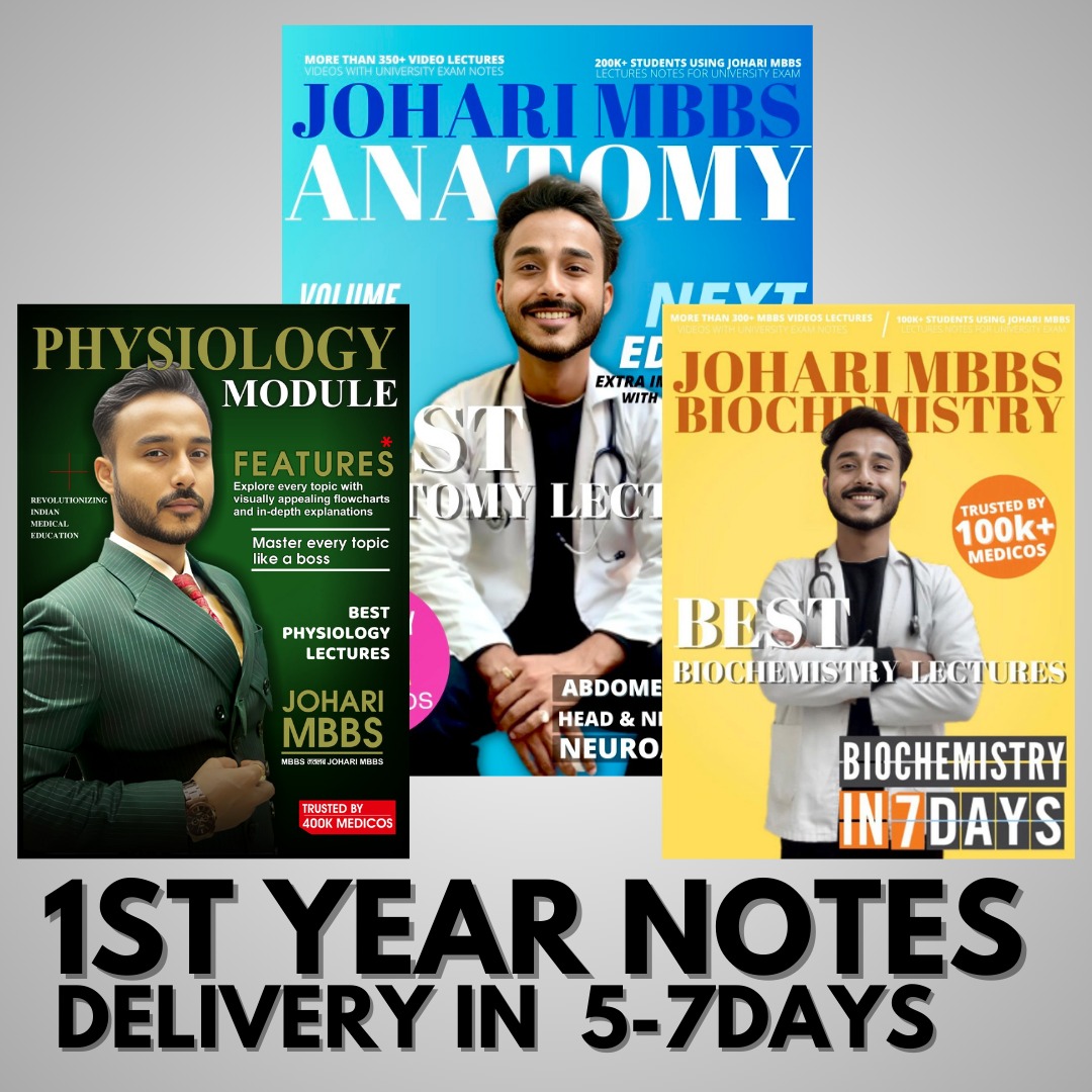 Johari Mbbs Anatomy Module, Johari Mbbs Notes, Pdf, Book